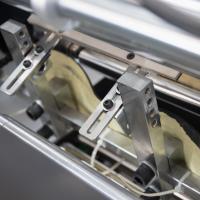 China Top- Household Aluminum Foil Roll Rewinding Machine with Magnetic Powder Brake 25N.m for sale