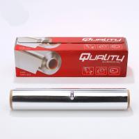 China Food Grade Papel Aluminio Bbq Baking Foil Wrapping Paper with Customized Thickness for sale
