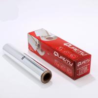 China Food Grade Papel Aluminio Bbq Baking Foil Wrapping Paper with Customized Thickness for sale