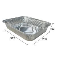 China Customized Logo Accepted Aluminium Foil Pans for Baking and Food Storage for sale