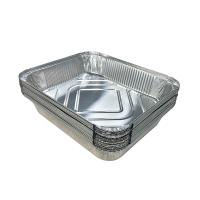 China Customized Logo Accepted Aluminium Foil Pans for Baking and Food Storage for sale