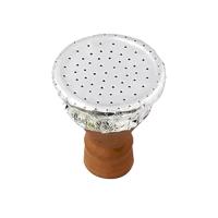 China Hookah Paper 0.03mm Thick 120mm Wide Round Aluminum Foil with 8011 Alloy and Silver for sale