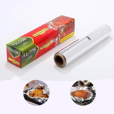China Custmozed Length 8011 Alloy Food Aluminum Foil Paper Roll for Household Organization for sale