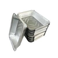 China Food Tin Foil Tray Aluminium Foil Takeaway Foil Container Catering Aluminium Containers for sale