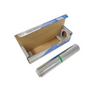 China Customized Thickness Silver Aluminum Foil Roll 8011 for Food Packaging Heavy Duty 45cm for sale