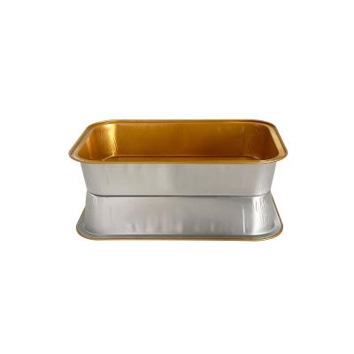 China Customize Height Disposable Aluminium Foil Dessert Cup Cake Container for Food Packing for sale