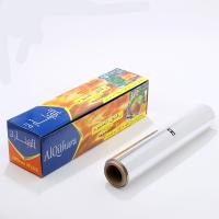 China 9/15/20/35/40 Microns Food Grade Aluminum Foil Roll for Household Catering and Baking for sale