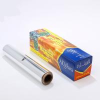 China 9/15/20/35/40 Microns Food Grade Aluminum Foil Roll for Household Catering and Baking for sale