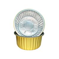 China Food Container Custom Order Hot Disposable Round Aluminum Foil Cake Baking Cups Sales for sale