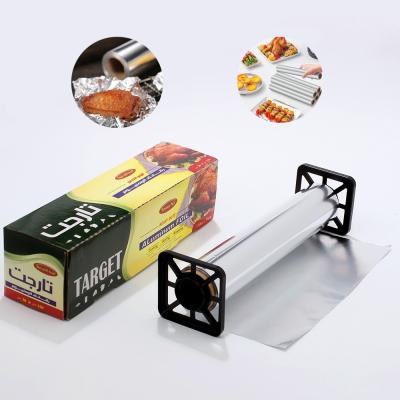 China Composited Treatment Customized Household 8011 Food Grade Aluminium Foil Roll for Kitchen for sale