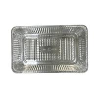 China Environmental Friendly 525x325mm Aluminum Foil BBQ Grill Pan for Outdoor Cooking for sale