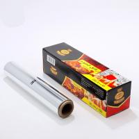 China Disposable Heat Resistant Aluminum Foil Paper Roll for Cooking and Chocolate Wrapping for sale