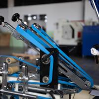 China Innovative Automatic Carton Box Folding Gluing Stitching Machine for Aluminum Foil Box for sale
