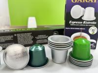 China Sealable Smooth Wall Disposable Aluminum Foil Coffee Capsules for Pet Food Packing for sale