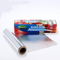 China Customized Logo Heavy Duty Non-stick Aluminium Foil Roll for Kitchen Needs for sale