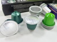 China Sealable Smooth Wall Disposable Aluminum Foil Coffee Capsules for Pet Food Packing for sale