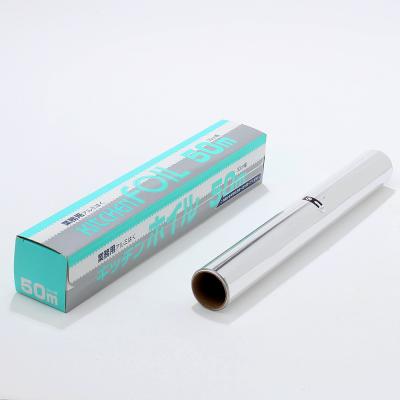 China Food Grade Household Catering 8011 Aluminum Foil Rolls for Food Packaging Disposable for sale