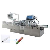 China Air Consumption 20m3/hour Automatic Carton Box Machine For Aluminum Foil Roll Packing for sale
