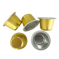 China Aluminum Foil Nespresso Compatible Empty Capsule for Sustainable Coffee Consumption for sale