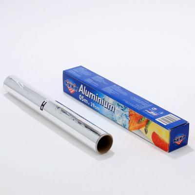 China Temper Soft Economy Pack Food Packaging Paper 8011 Aluminum Foil Roll for Restaurants for sale