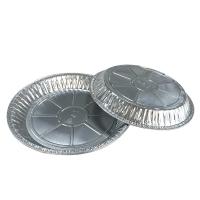 China Food Disposable Round Aluminium Foil Pizza And Pie Pan For Household And Bakery House for sale