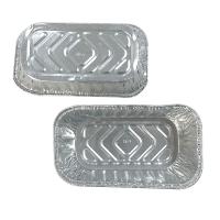 China Rectangular Loaf Pan Cupcake Mould Aluminum Foil Cake Baking Oven for Food Container for sale