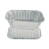 China Rectangular Loaf Pan Cupcake Mould Aluminum Foil Cake Baking Oven for Food Container for sale