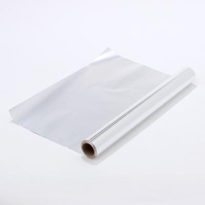 China Disposable Food Grade Paper Aluminum Foil Roll with Customized Size and Logo Printing for sale