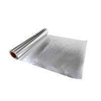 China Disposable Food Grade Paper Aluminum Foil Roll with Customized Size and Logo Printing for sale