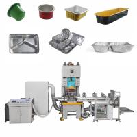 China 7.5KW Main Motor Power Aluminum Foil Container Making Machine for Restaurant Takeout for sale