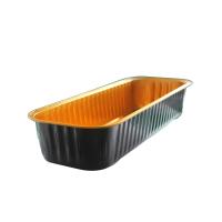 China Disposable Rectangle Aluminum Foil Baking Pan for Fast Food and Baking Bread Loaf for sale