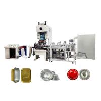 China 45 T Punching Press Machine for Aluminium Foil Food Container Manufacturing Equipment for sale