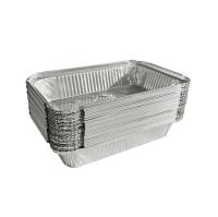 China Takeout Lunch Tableware Container Aluminum Foil Pans for BBQ Tray and Food Packaging for sale