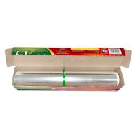 China Silver Heavy-duty Kitchen Aluminum Foil 8011 Food Baking Foil Roll with Slide Cutter for sale
