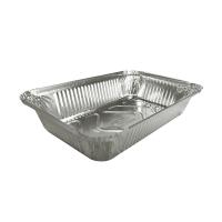 China Takeout Lunch Tableware Container Aluminum Foil Pans for BBQ Tray and Food Packaging for sale