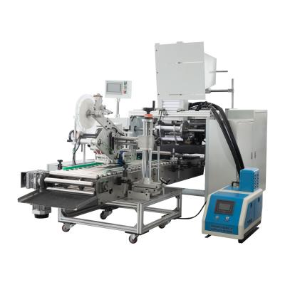 China Easy to Operate 4 Shafts Aluminum Foil Roll Making Machine for Household Kitchen for sale
