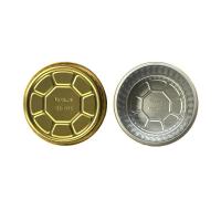China Environmental Friendly Aluminum Foil Container for Colorful Ice Cream Packaging for sale