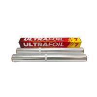 China 30cm 45cm Food Grade Baking Roasting Bbq Recyclable Aluminum Foil Paper Roll With Cutter for sale