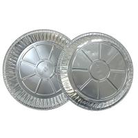 China Pet Food Packing Aluminum Trays Custom Order Aluminum Containers For Roasted Chickens for sale