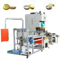 China Aluminum Foil Restaurant Takeout Container Making Machine with Pneumatic Power Source for sale