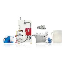 China Automatic Aluminum Foil Container Punch Press Machine with Max.Material Width of 750mm OEM for sale
