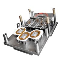 China Sturdy Metal Material Food Container Molds for All Shapes Aluminum Foil Containers for sale