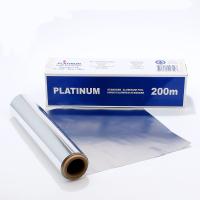 China 8011 Alloy Aluminum Foil Roll For Kitchen Air Fryer Paper Liners 200 Meter for sale