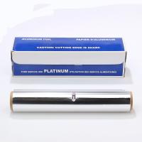 China 8011 Alloy Aluminum Foil Roll For Kitchen Air Fryer Paper Liners 200 Meter for sale