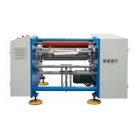 China Electric Driven Semi-Automatic Aluminum Foil Film Slitter Rewinder for Thin Materials for sale
