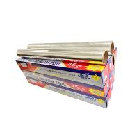 China Customized Soft Temper Kitchen Aluminum Foil Rolls with Personalized Printing Design for sale