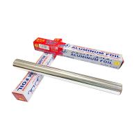 China Custom Logo Aluminium Foil Roll For Kitchen With Customized Length And Disposable Design for sale