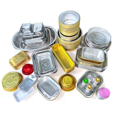 China Customized Smooth Wall Aluminum Foil Container for Proper and Guaranteed Baking for sale
