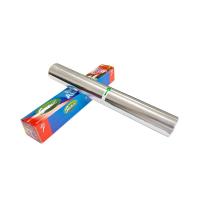 China Silver Household Aluminum Foil Rolls 8011 for Food Grade Take Away Packaging at Best for sale
