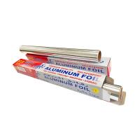 China Disposable Aluminum Foil Roll for Food Packaging 3-300m Length 120-450mm Width Roll for sale